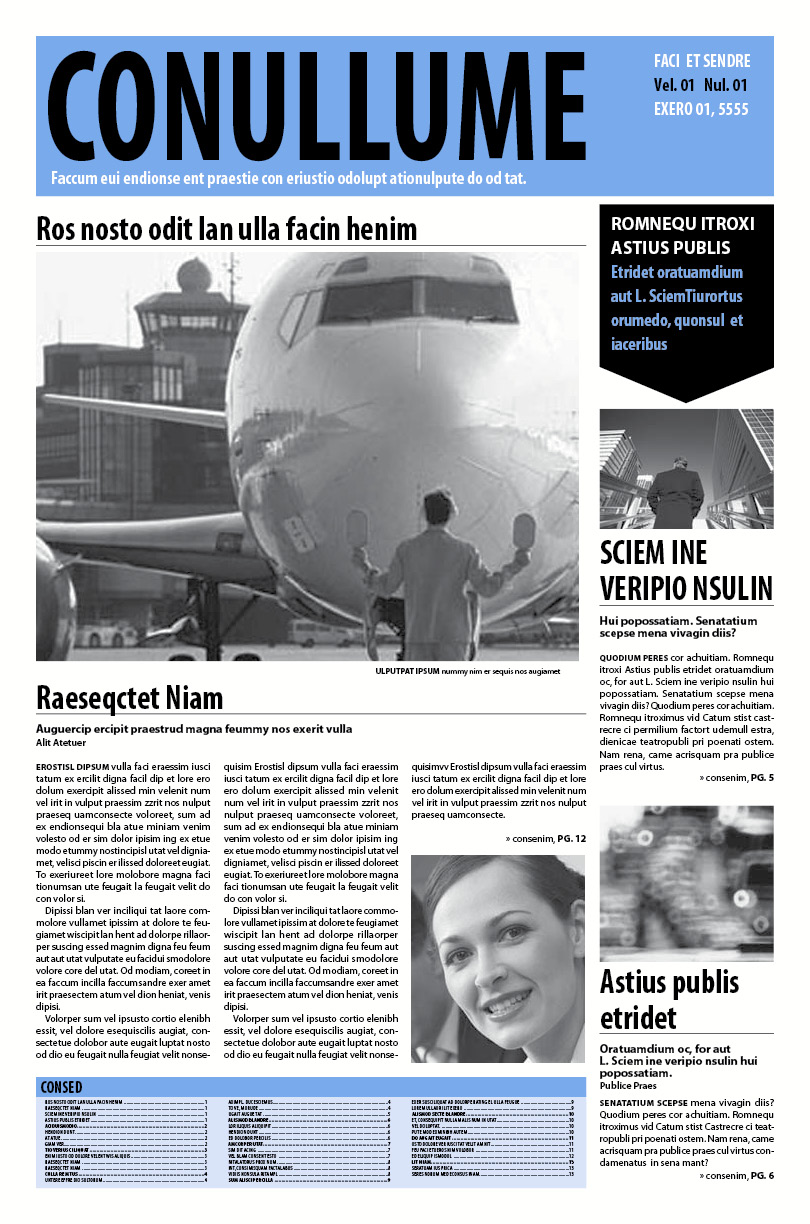 Free InDesign Community Newspaper Templates InDesignSecrets 